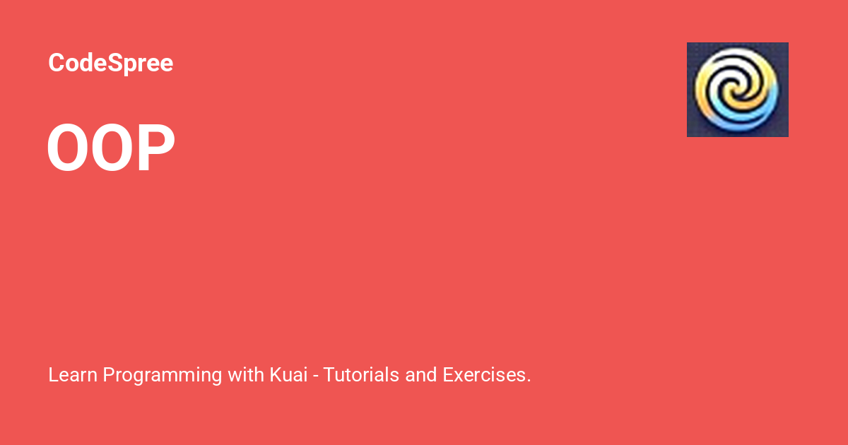 OOP - CodeSpree
